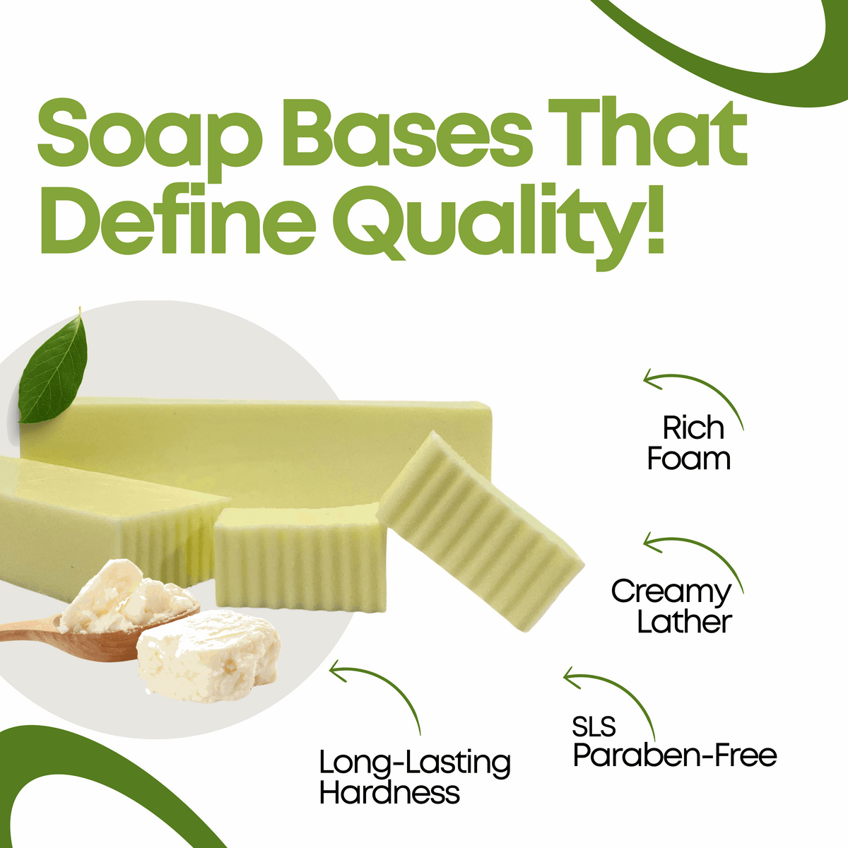Triple Butter Soap Base- Deep Moisture & Softness – D Roots Wellness