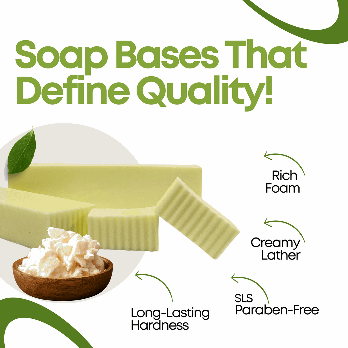 Shea Butter Soap Base- Ultimate Skin Care – D Roots Wellness